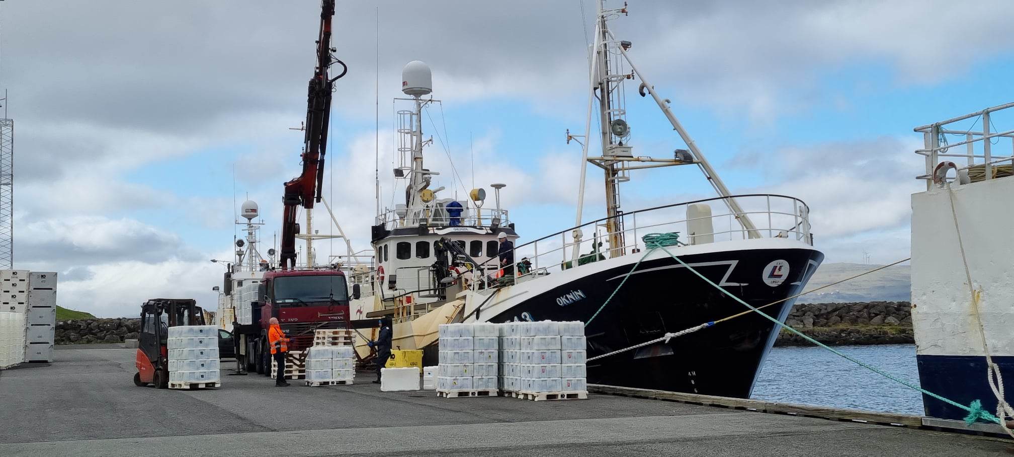 Oknin landar á Toftum - Eysturoyarportalurin