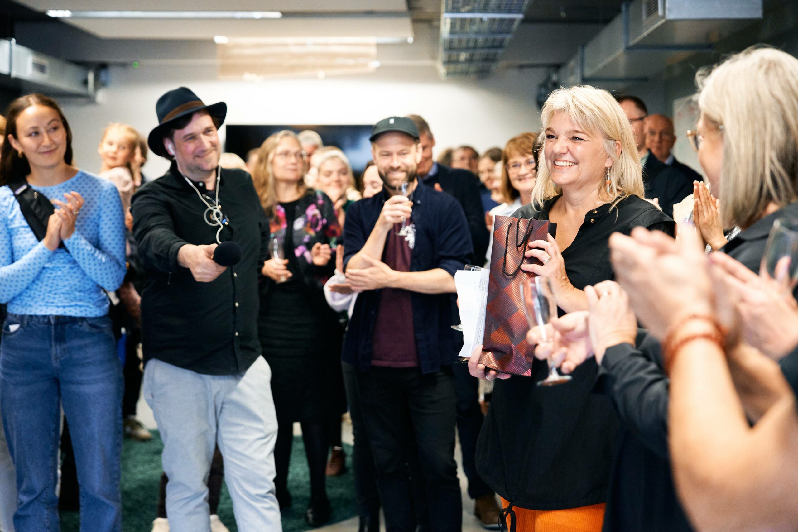 Móttøka í Filmshúsinum - Eysturoyarportalurin