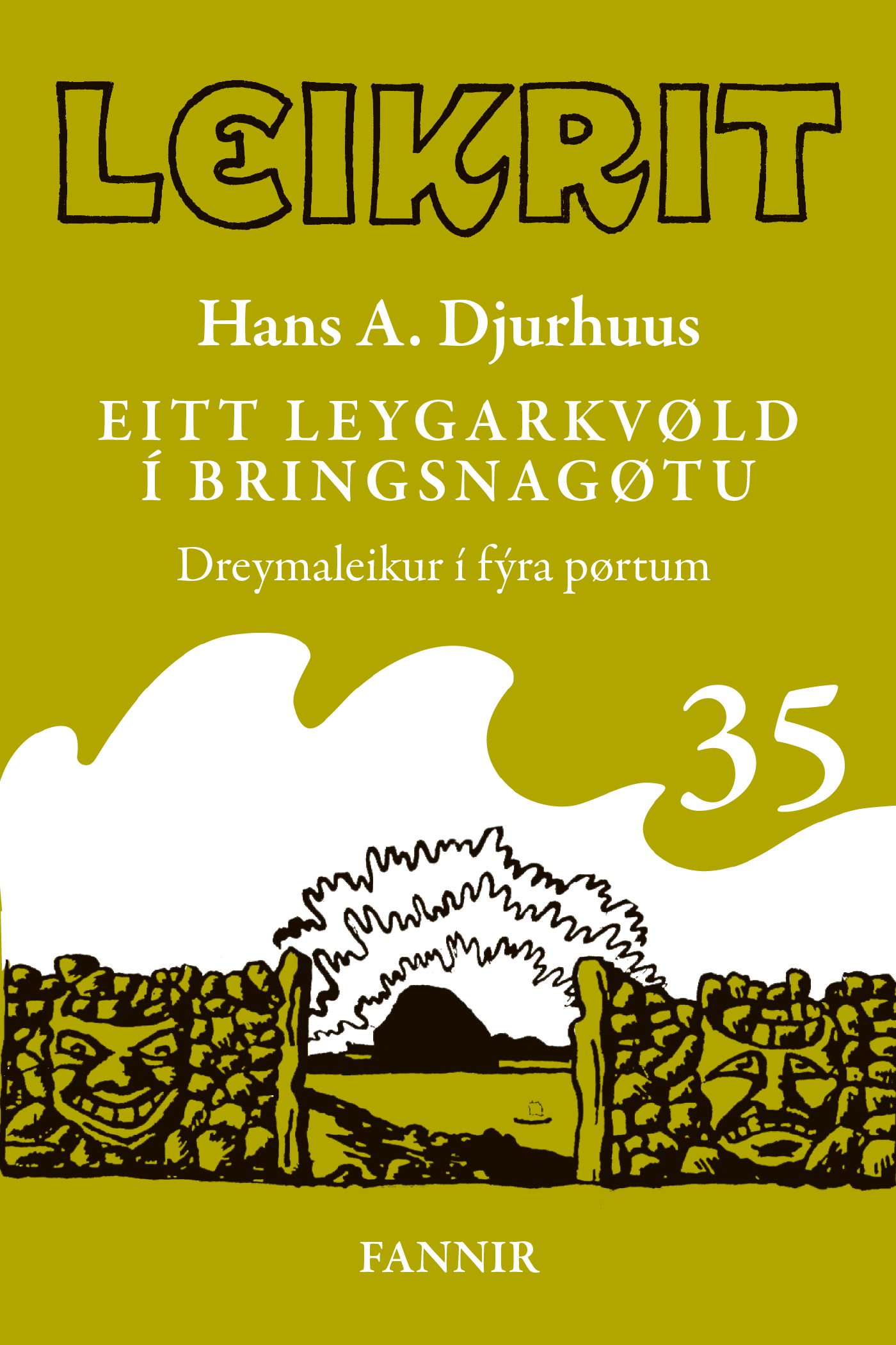Seinasta leikritið í hesum umfari - Eysturoyarportalurin